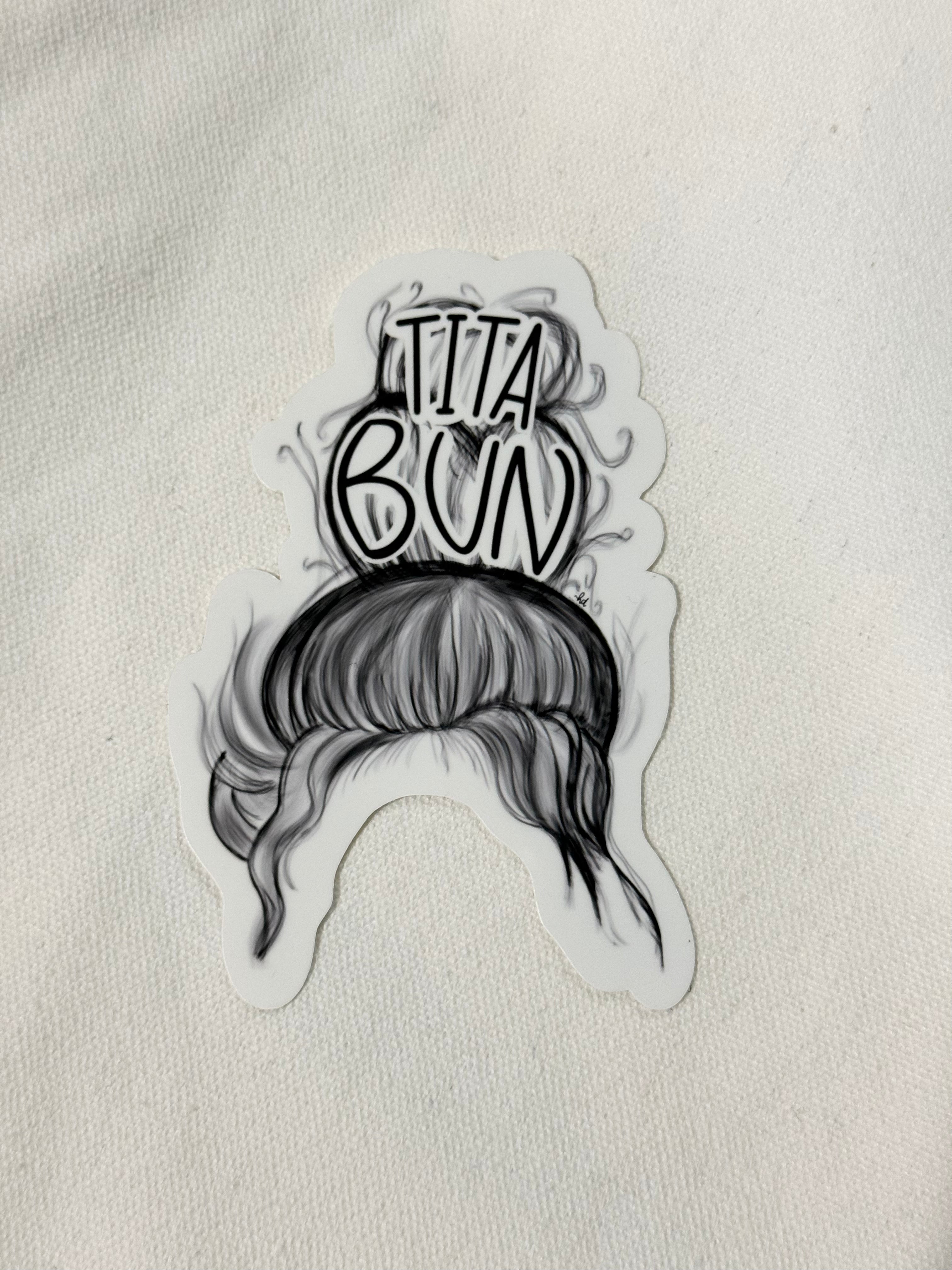 Tita bun sticker – Irie and Haze