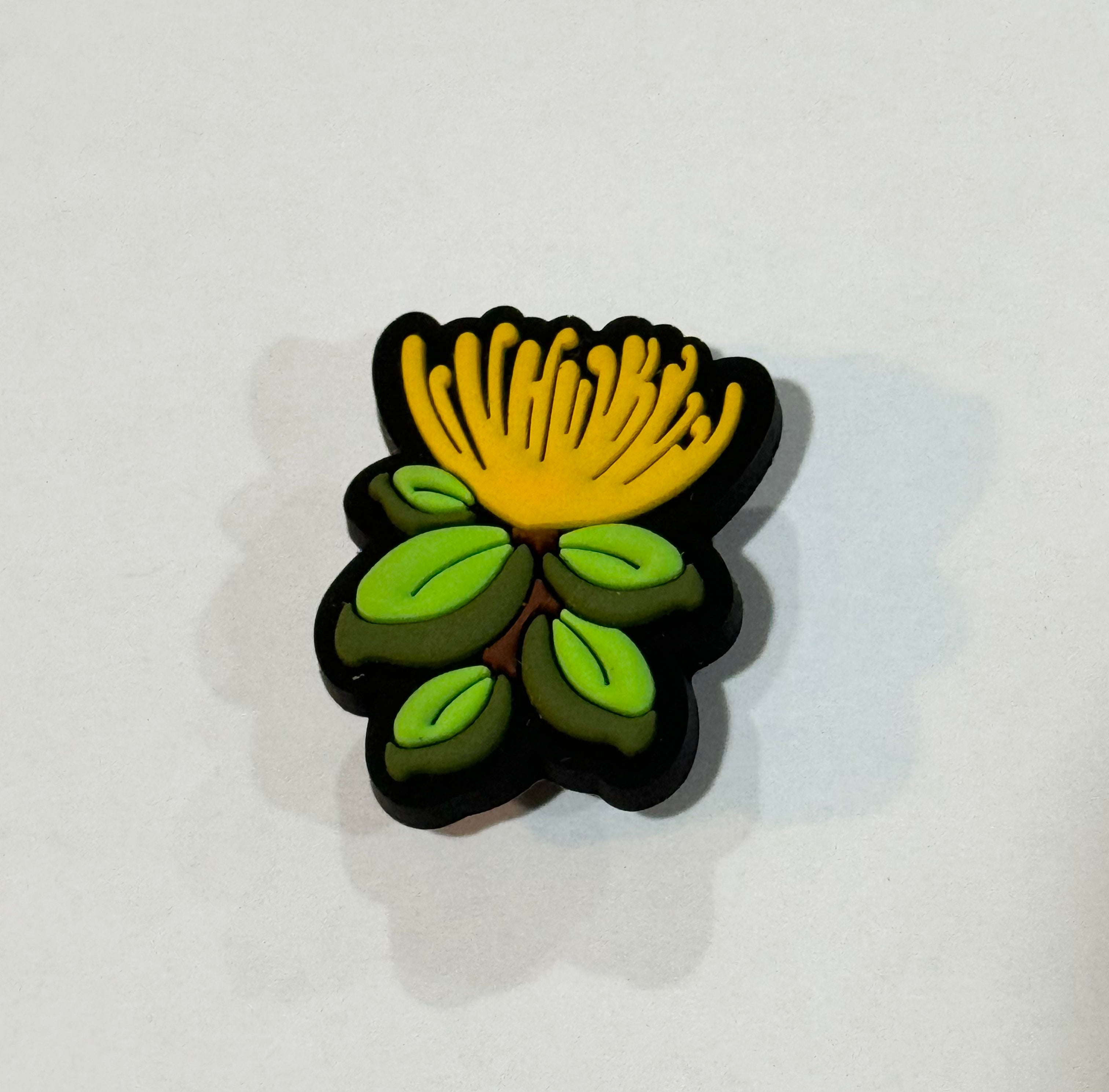 Yellow Lehua Jibbitz – Irie and Haze