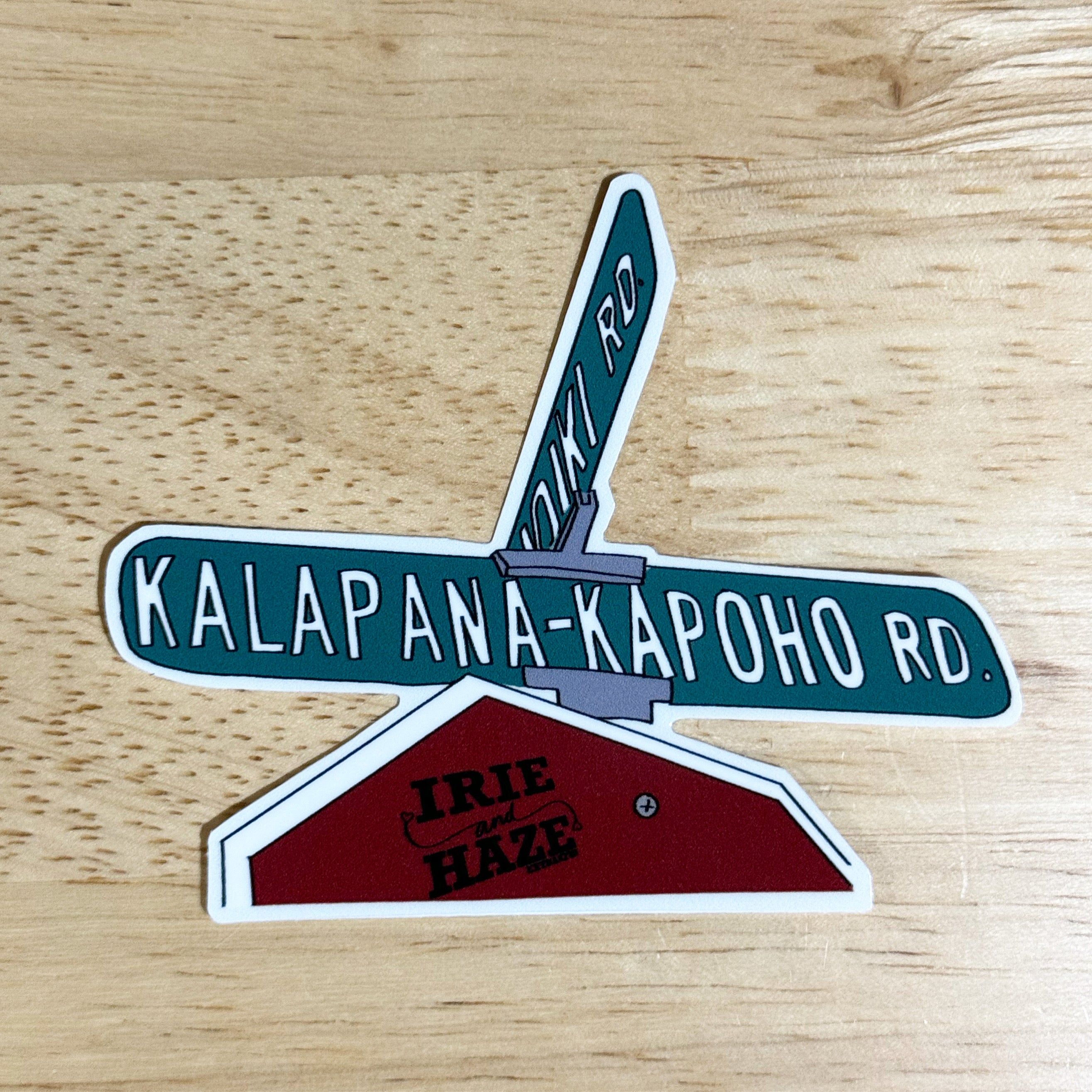 Kalapana/Kapoho sticker – Irie and Haze